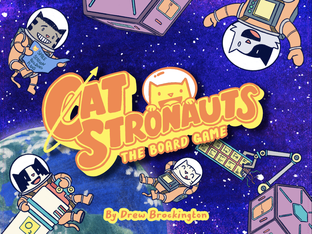 Atlas Games | CatStronauts: The Board Game